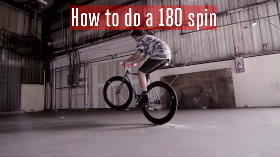 Pure Fix TV: How to do a 180 spin – Pure Cycles