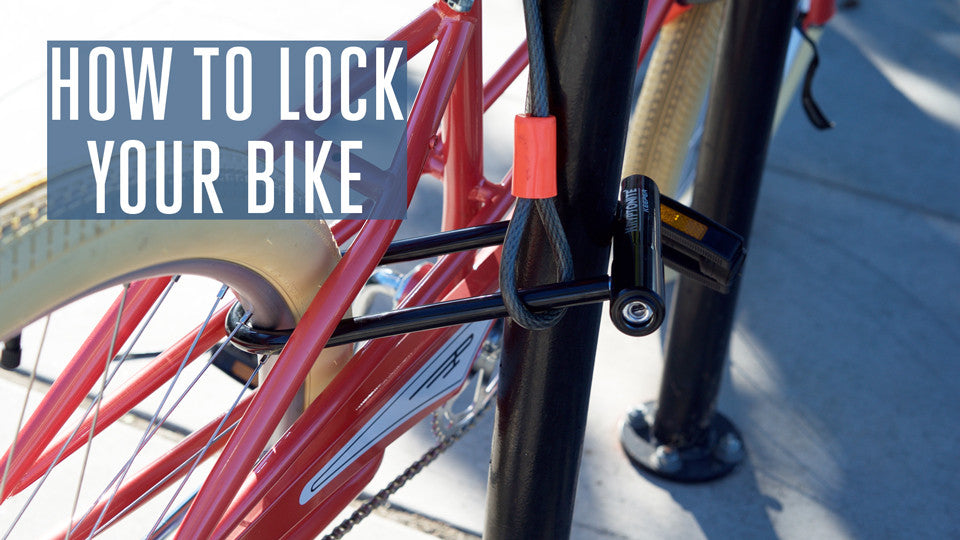 How to Lock Your Bike – Pure Cycles