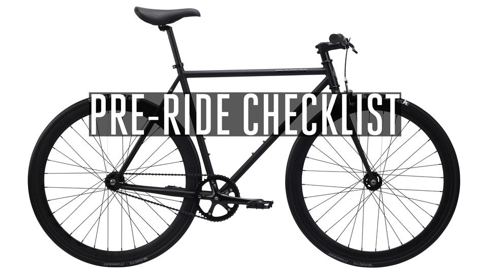 Pre-Ride Checklist – Pure Cycles
